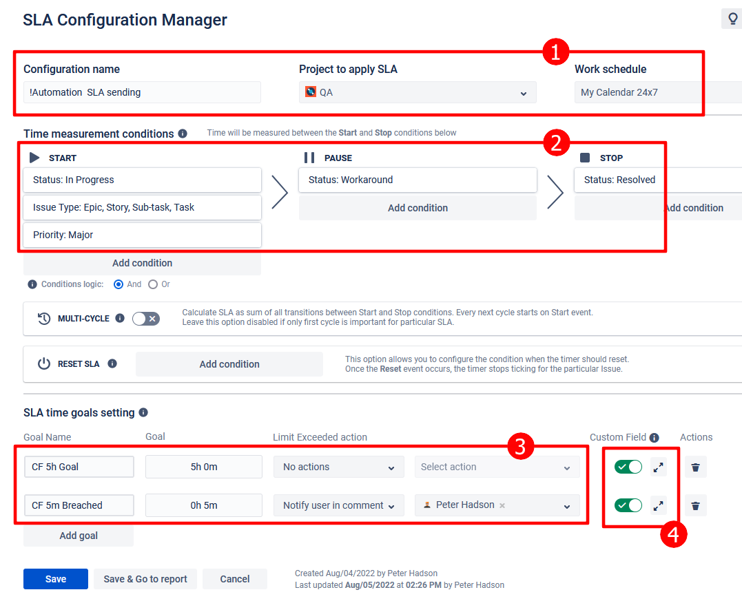 How To Use Jira Automation Rules With The Sla Time Atlassian Community
