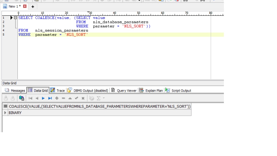 health checks database collation about