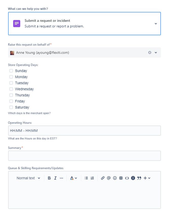 Solved Service Management Form Layout Does Not Match Desi