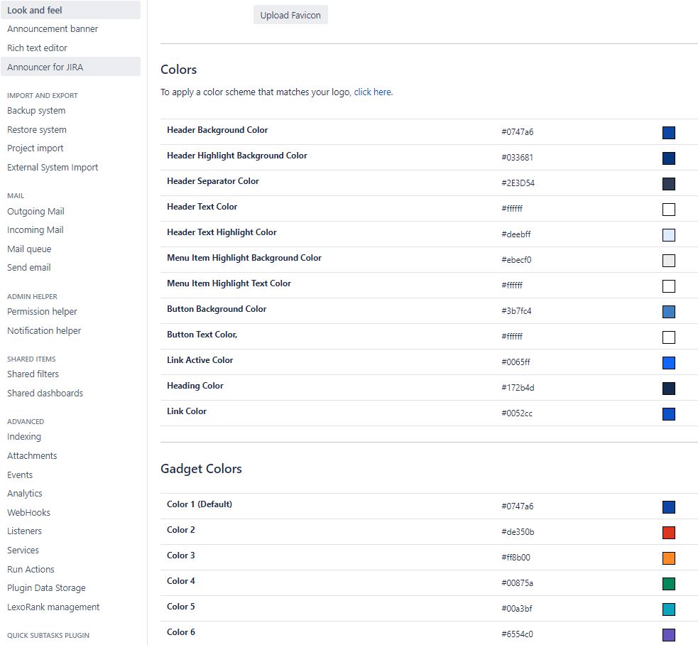 Solved: Can I change the menu highlight colour in Jira 7.1...