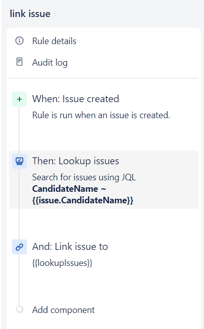 Automation to link 2 different issues if the cust...