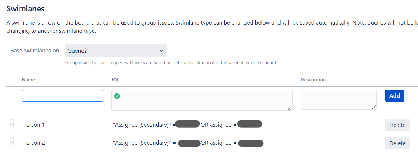 Solved: Swimlanes query to have an issue appear in two swi...