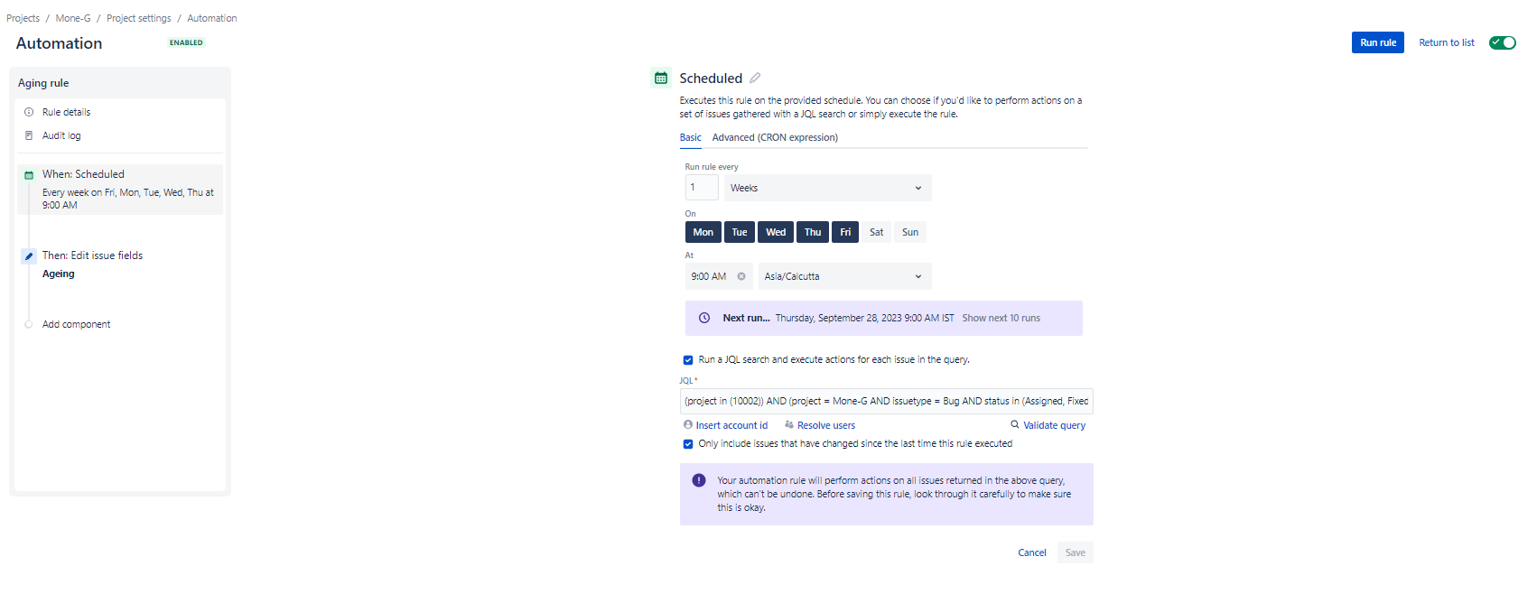 Solved: Issue with Jira Cloud Automation Rule Counting Wee...