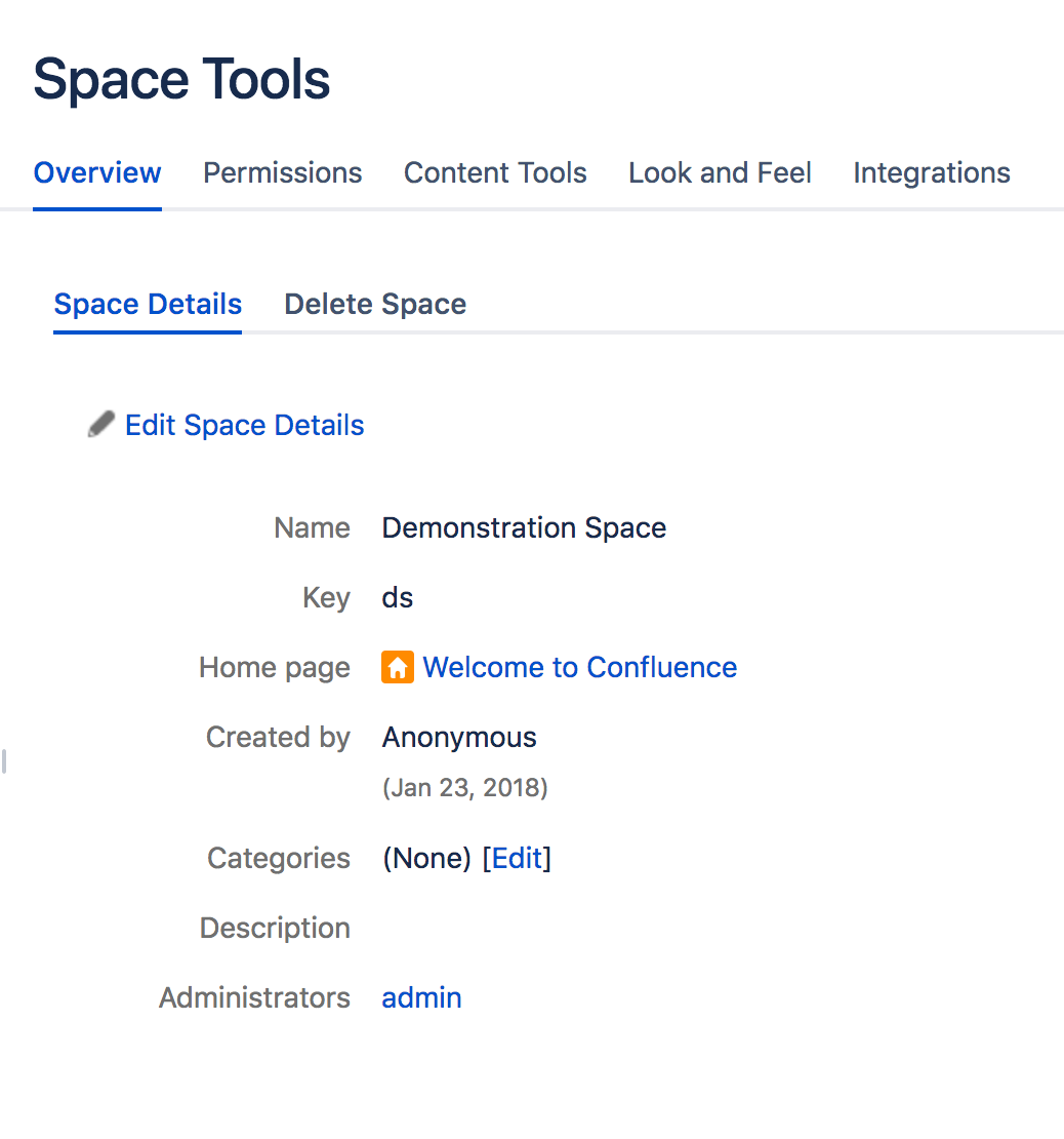 Solved: Setting a Home Page for a space