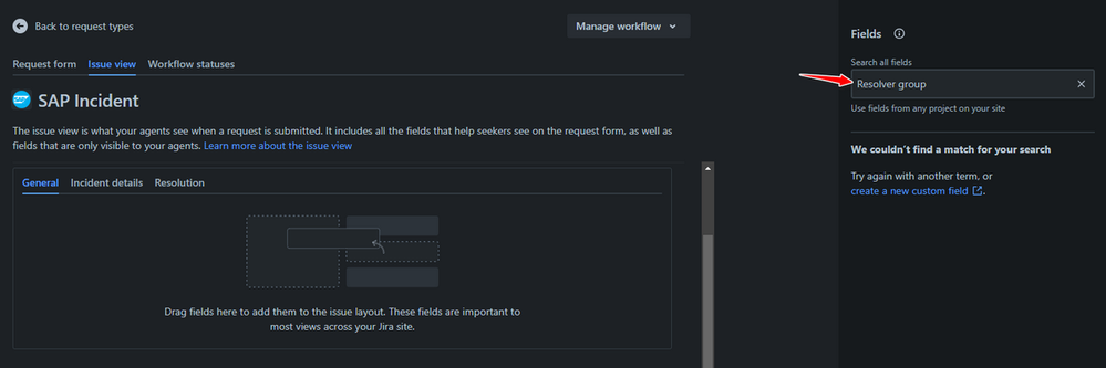 Why can I not find custom field in issue view conf...