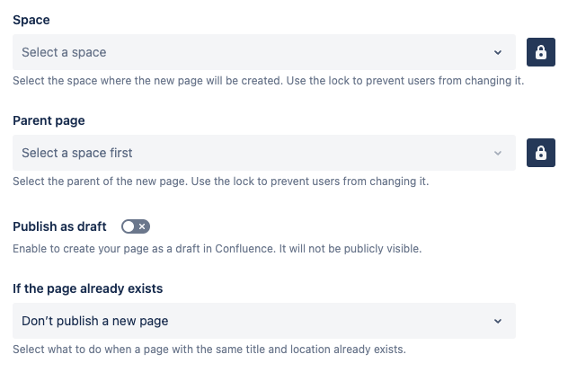 Solved: Automation, can't select correct confluence page Solved: Automation, can't select correct confluence page