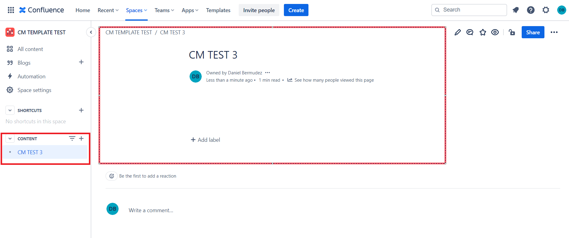 Automation That Creates A Page In Confluence With
