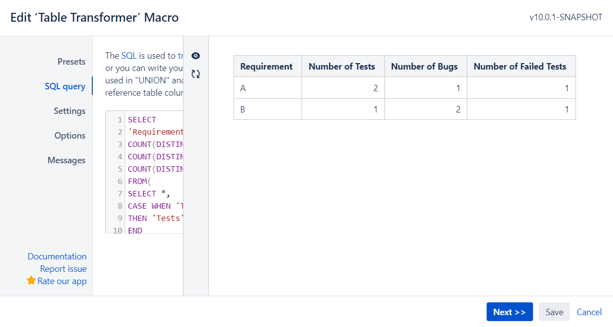 Solved Table Transformer Sql Issue With Case When And Con
