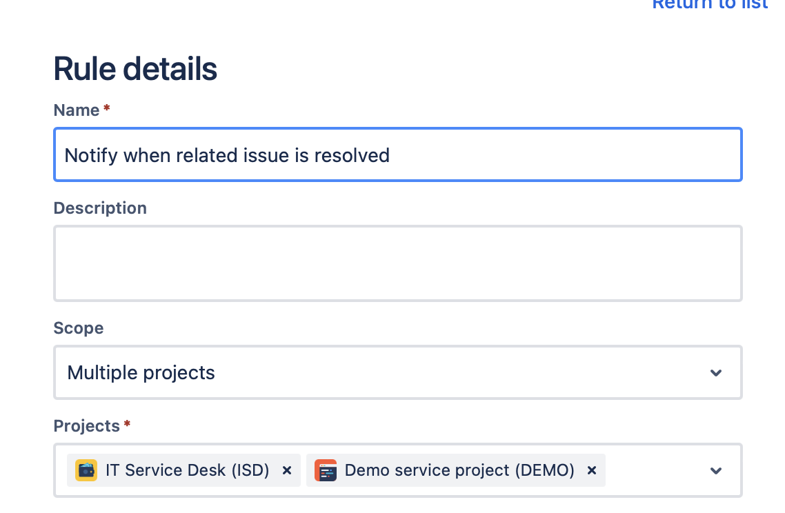 Automation Trigger On Linked Issue Transition