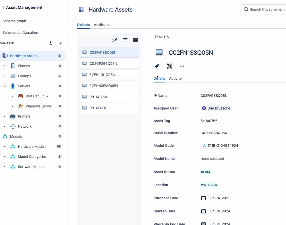 Atlassian Assets - Link Text Attribute from Refere...
