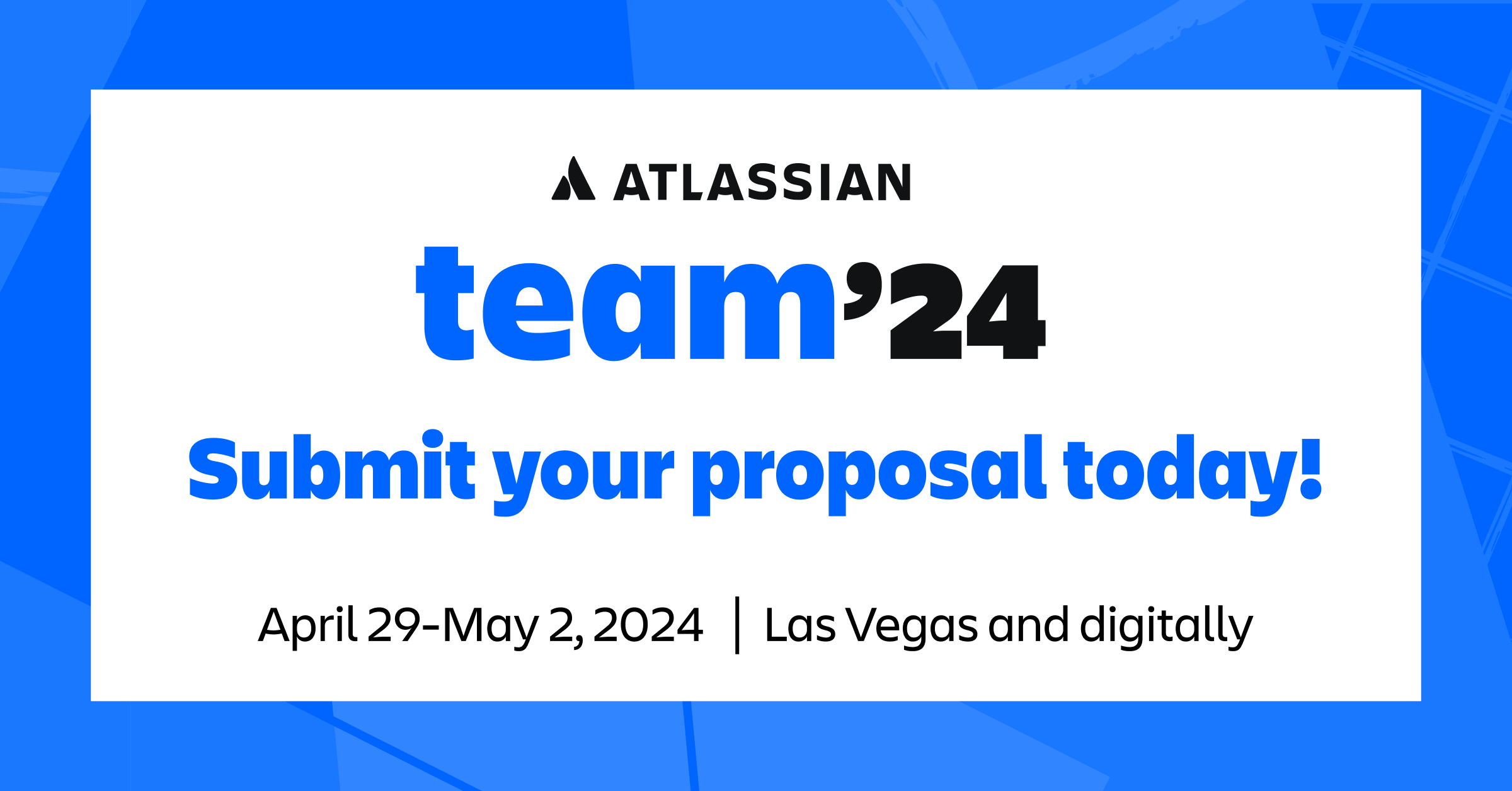 Team '24 Call for Speakers is accepting proposals until December 1