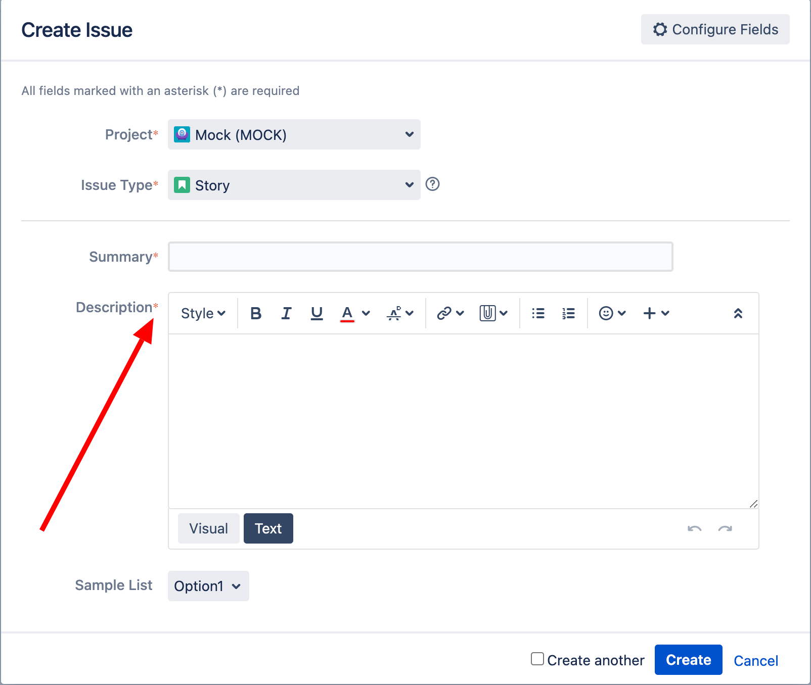 Solved Make Description Field Mandatory Based On Select L