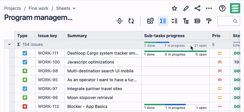 How To Display Subtask Progress On Jira Filter Pro