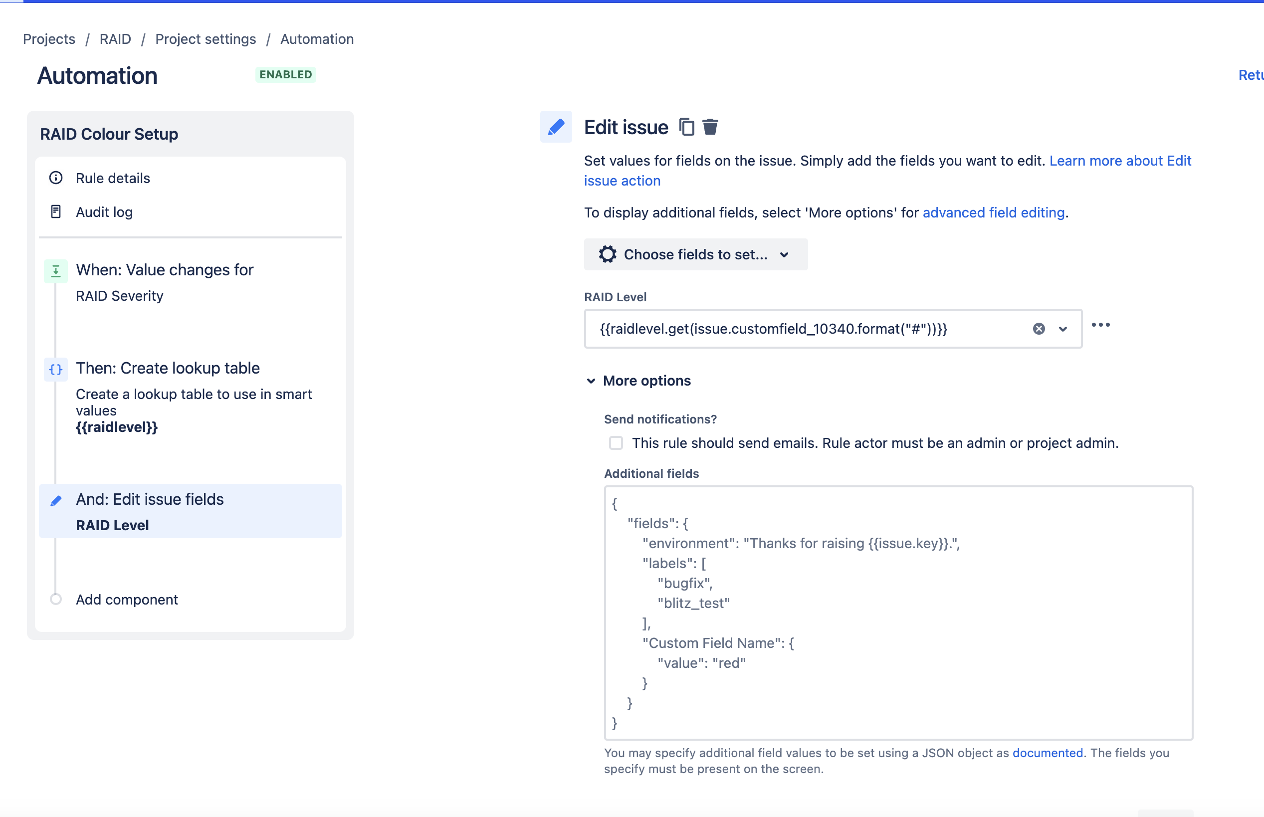 Solved: Automation on Automation- with color coding