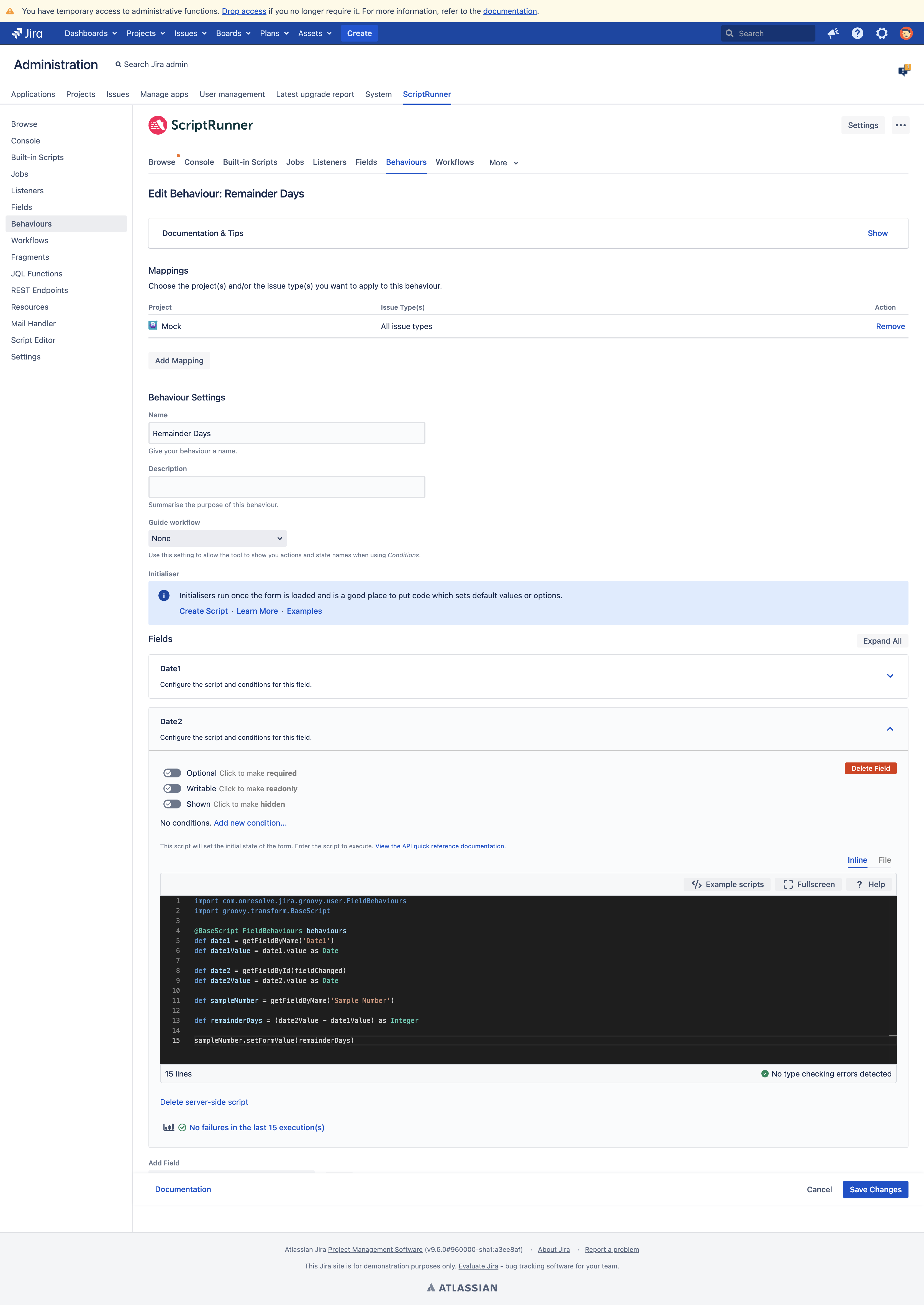 Solved Scripted Field Display Difference In Days Curren