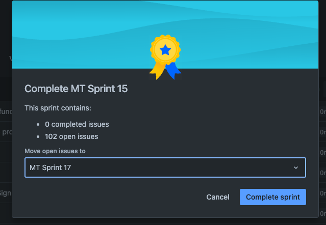 Unable To Close Sprint Even All Tasks And Subtasks