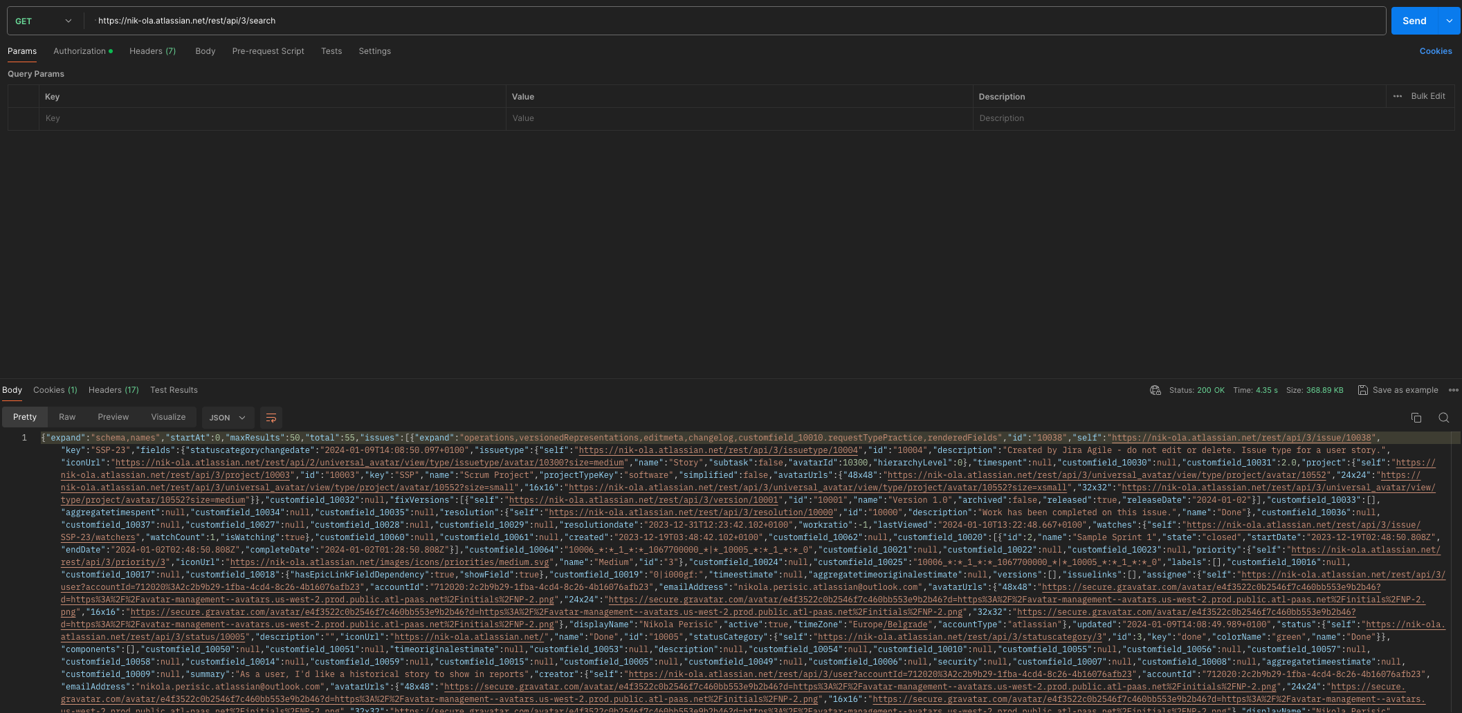 Solved Api Request 