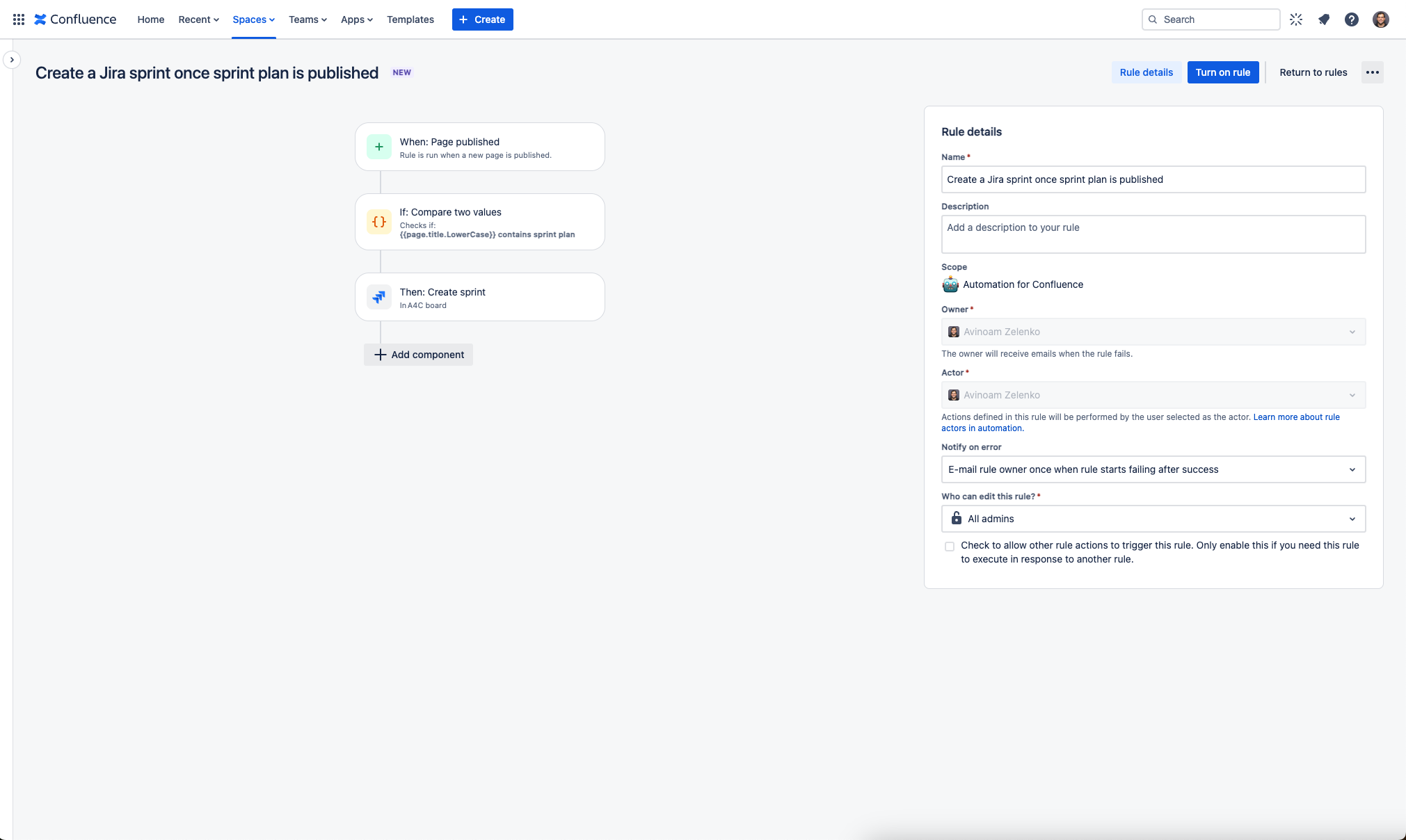 📣 Create a Sprint in Jira directly from Confluenc... - Atlassian Community