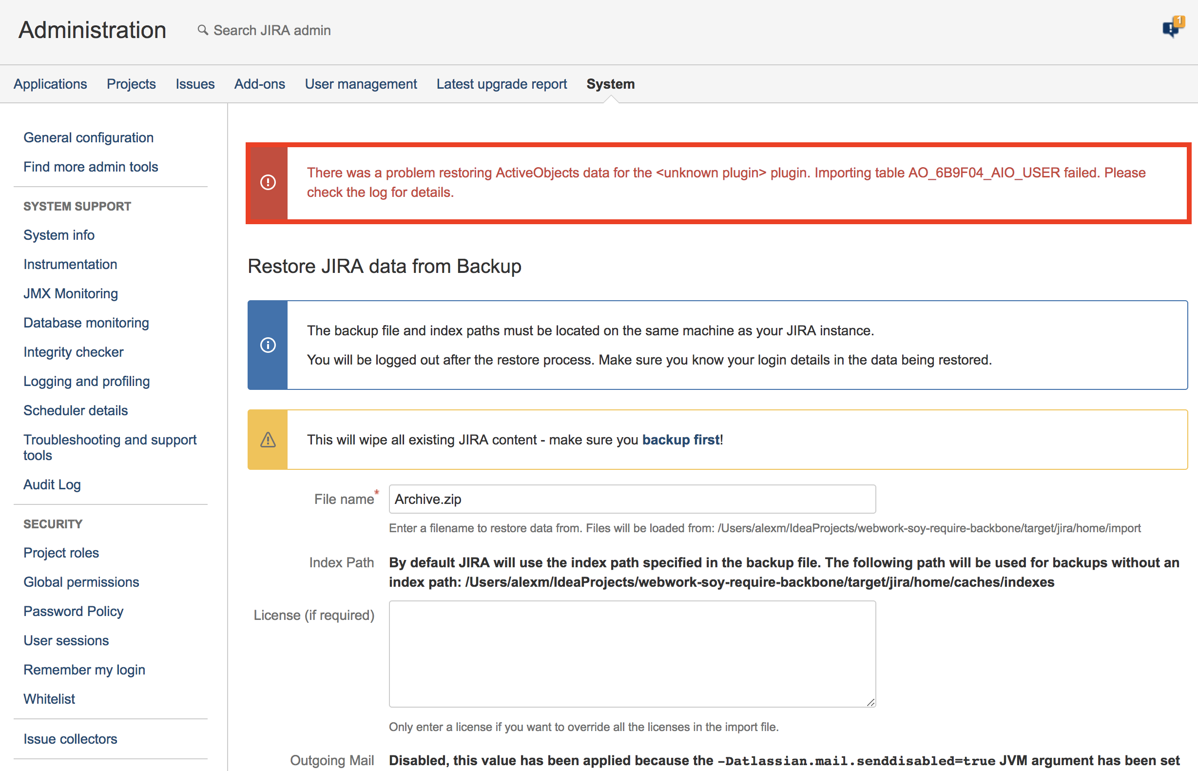 How To Clean Irrelative Activeobjects Data In Jira Atlassian Community