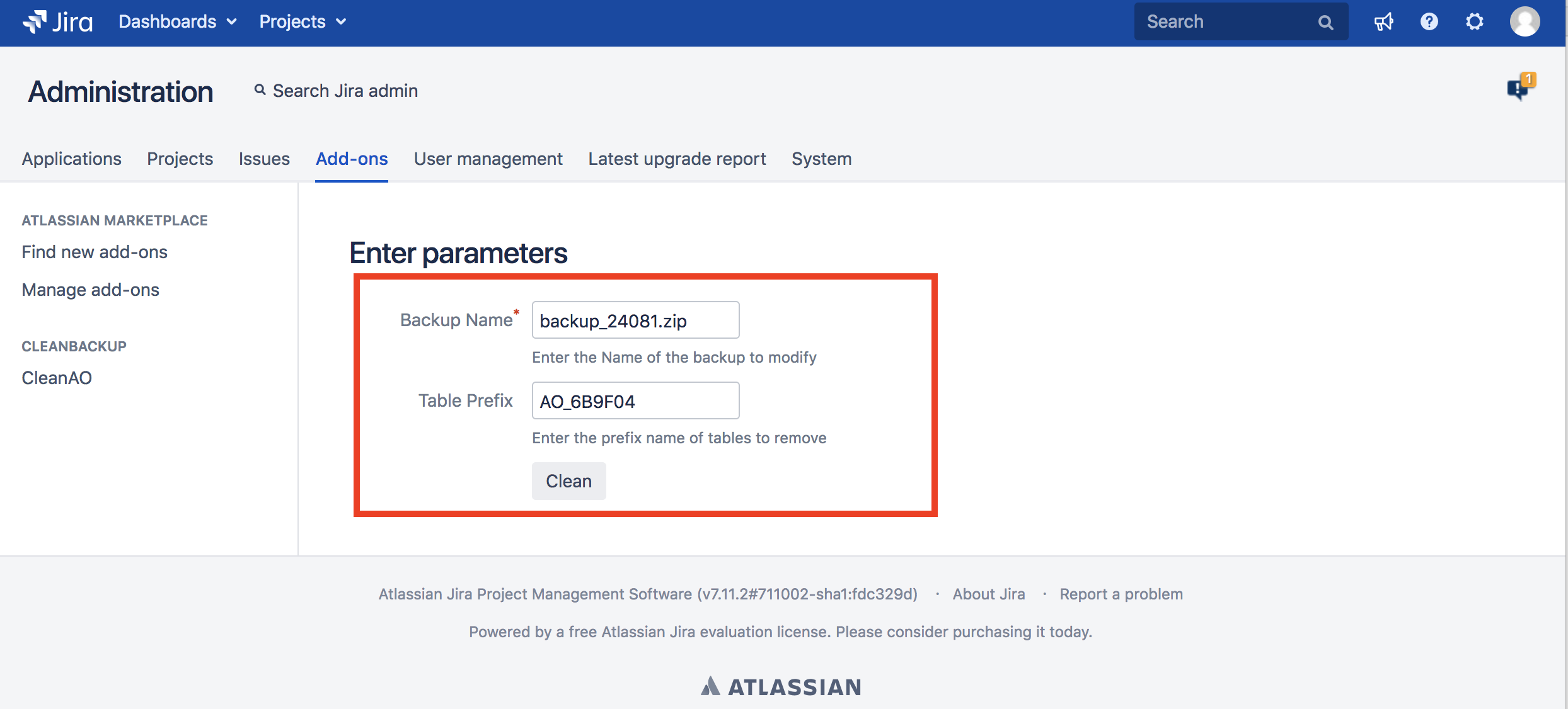 How To Clean Irrelative Activeobjects Data In Jira Atlassian Community