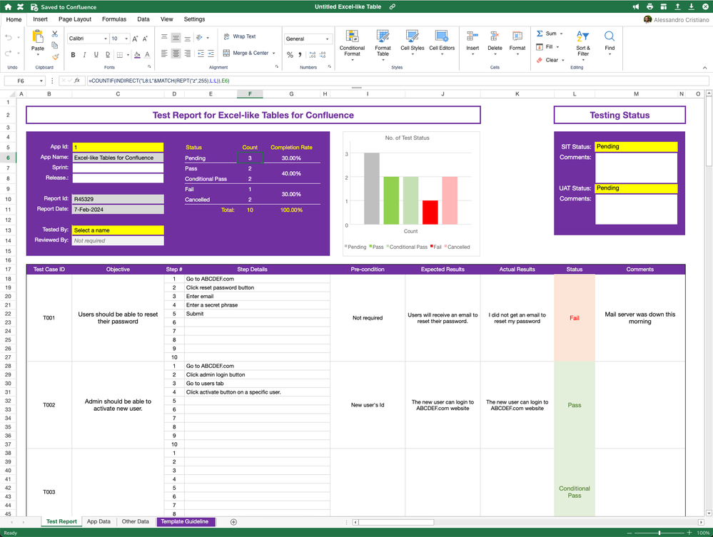 Solved: Perform calculations in a table within Confluence.