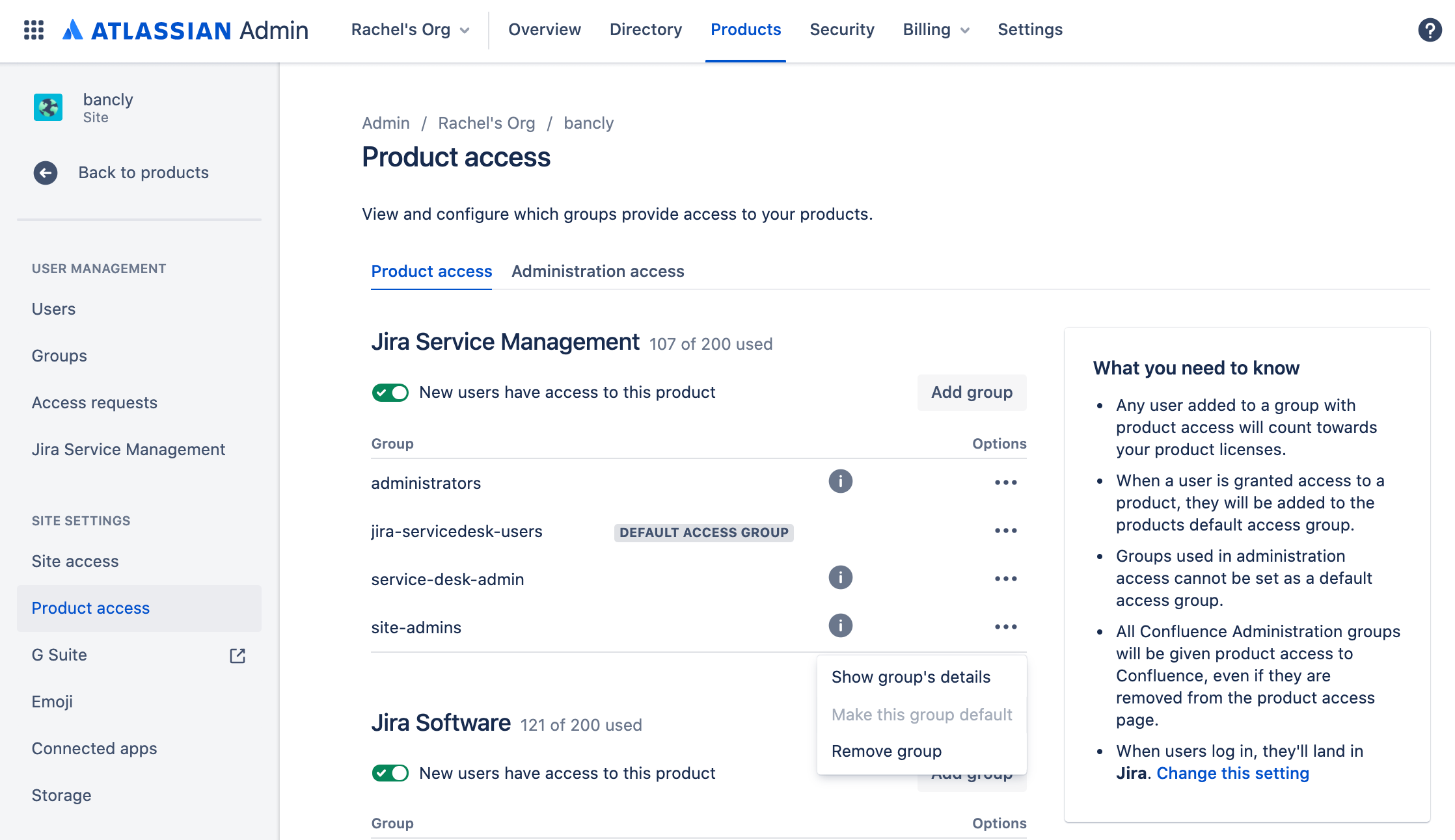 Manage Admins for Statuspage