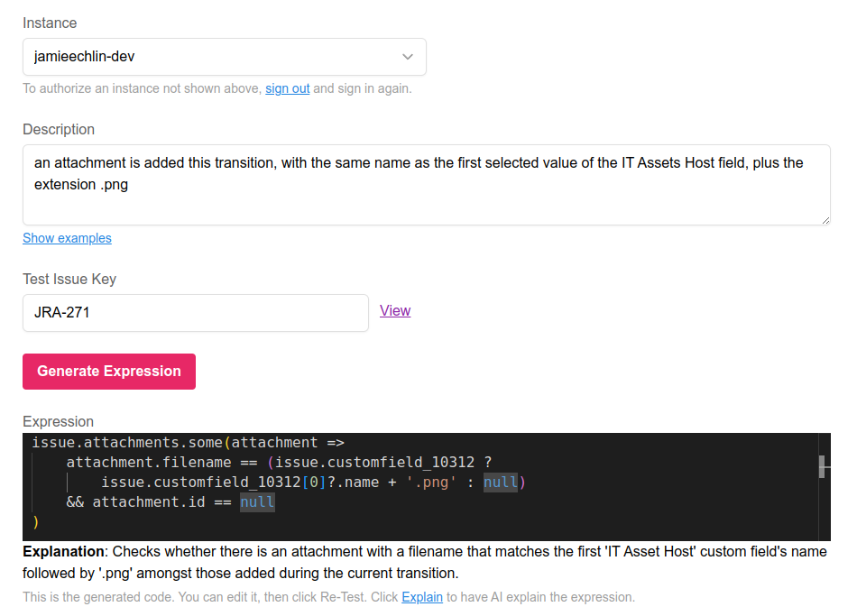 Using Assets in Jira Expressions