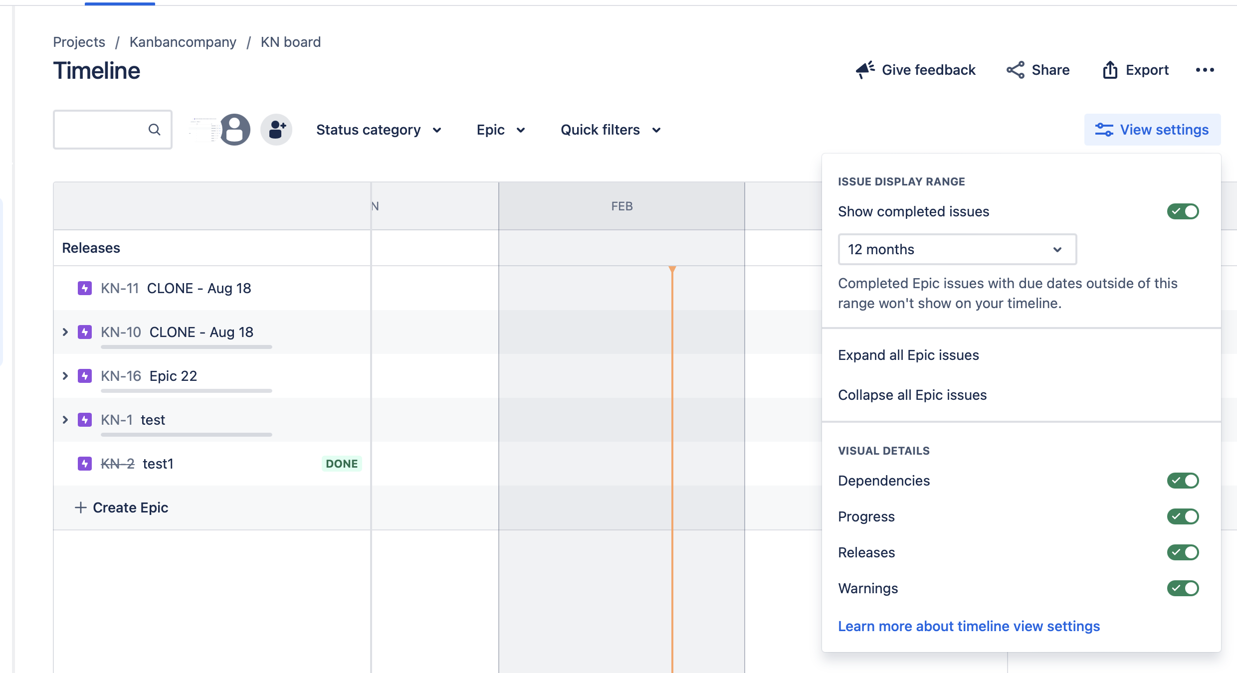 Adding An Already Created Task To A Plan Timeline
