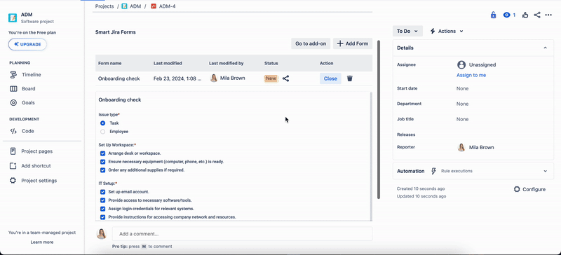 Update Jira Issue Status After Form Submission Wit Atlassian Community