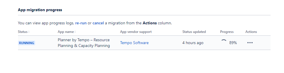 Migration From Datacenter To Cloud Stuck At 89 Du