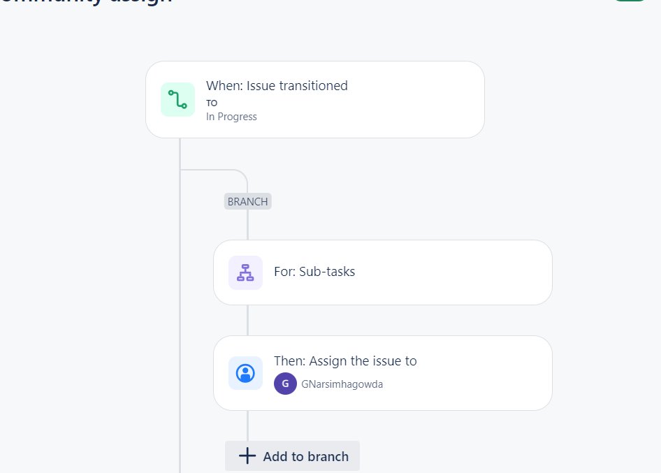 How to assign the sub task ticket to particular us...