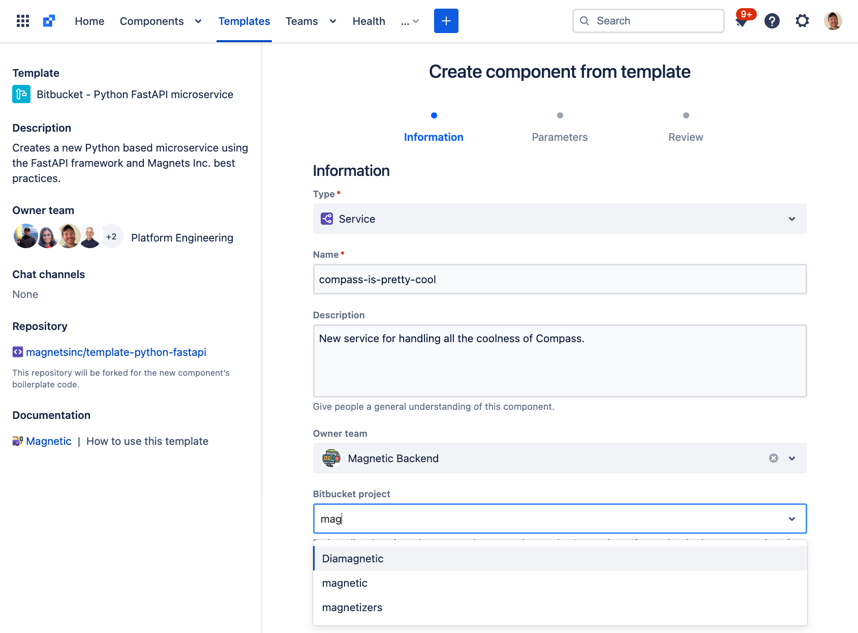 Select A Destination Project When Using Bitbucket Atlassian Community 
