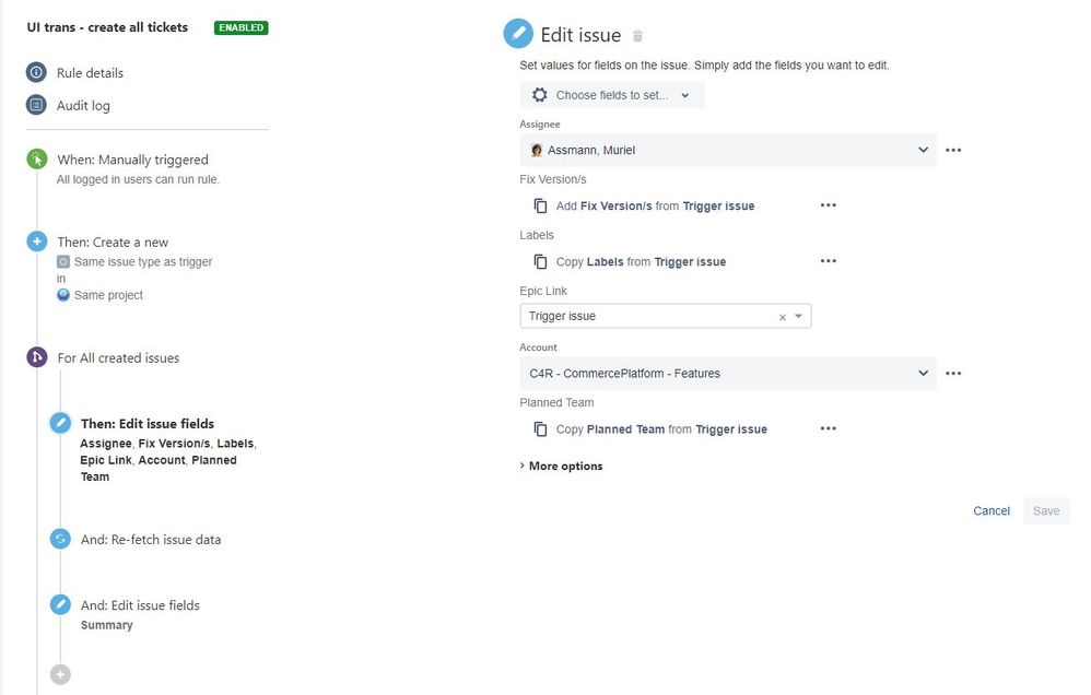Solved Add Issue Fields Into Summary Using Jira Automatio