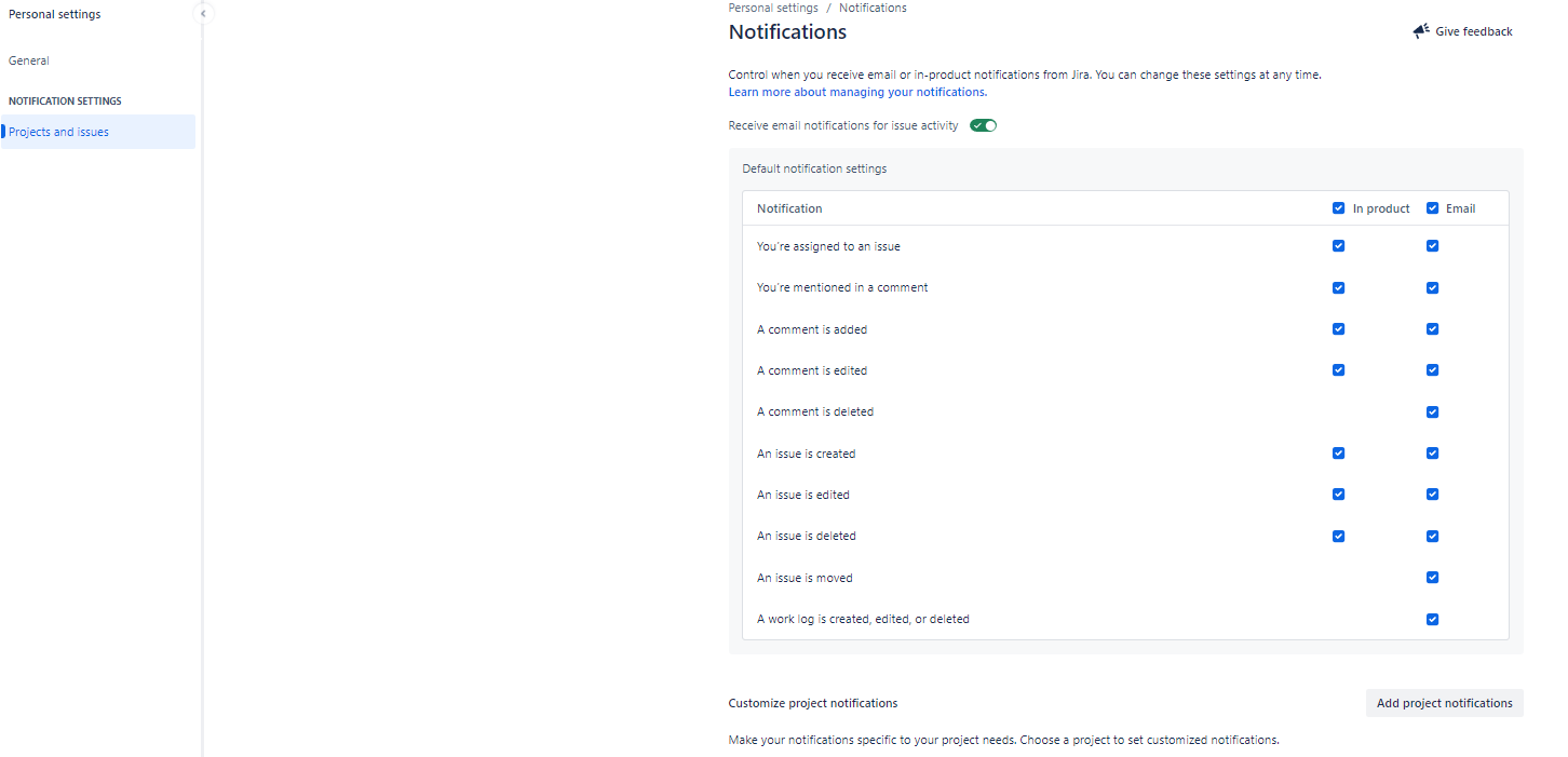 Solved Getting Self Notifications In Jira