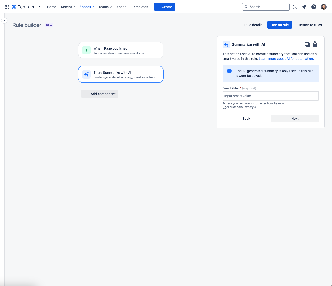 🪄confluence Automation New Ai Actions 😲 Atlassian Community