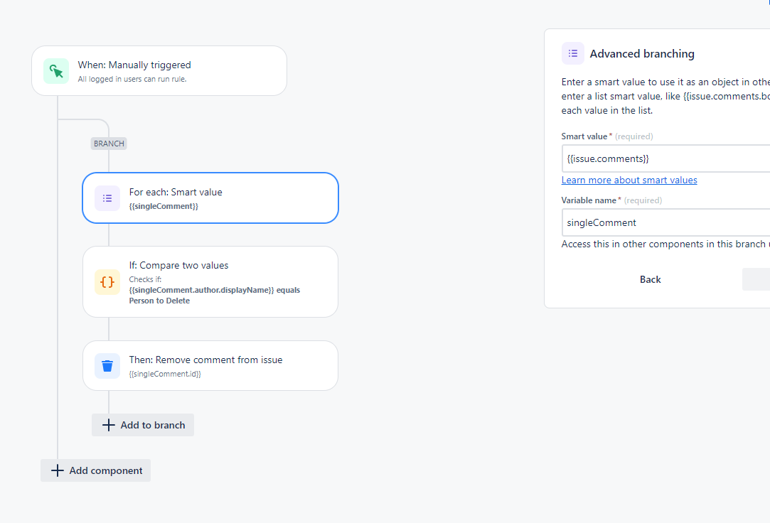 Jira Automation To Delete Specific Comments When I
