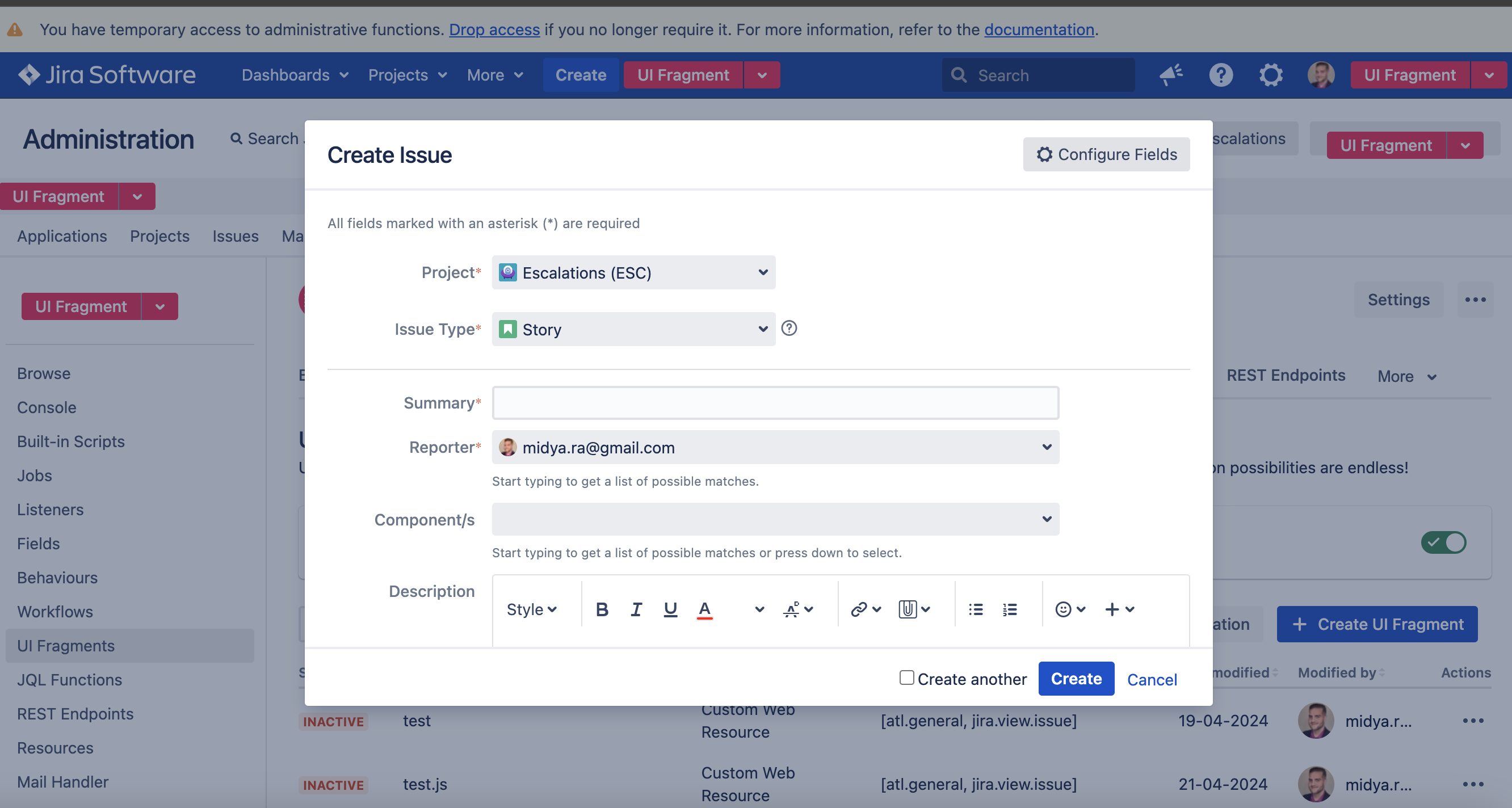 Solved: Where does a Scriptrunner UI fragment need to run ... Solved: Where does a Scriptrunner UI fragment need to run ...