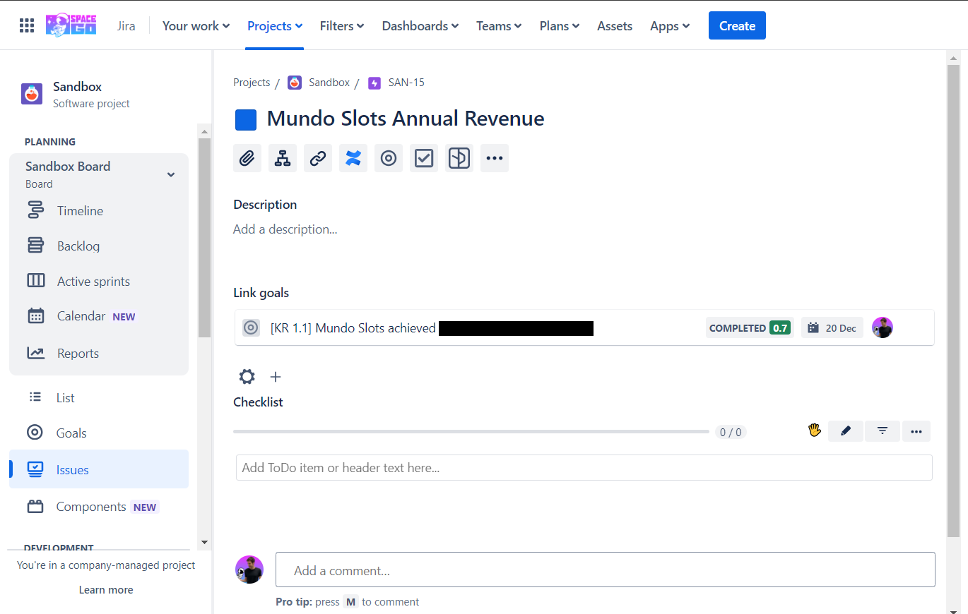 How To View Your Atlas Goals In Jira Software Atlas