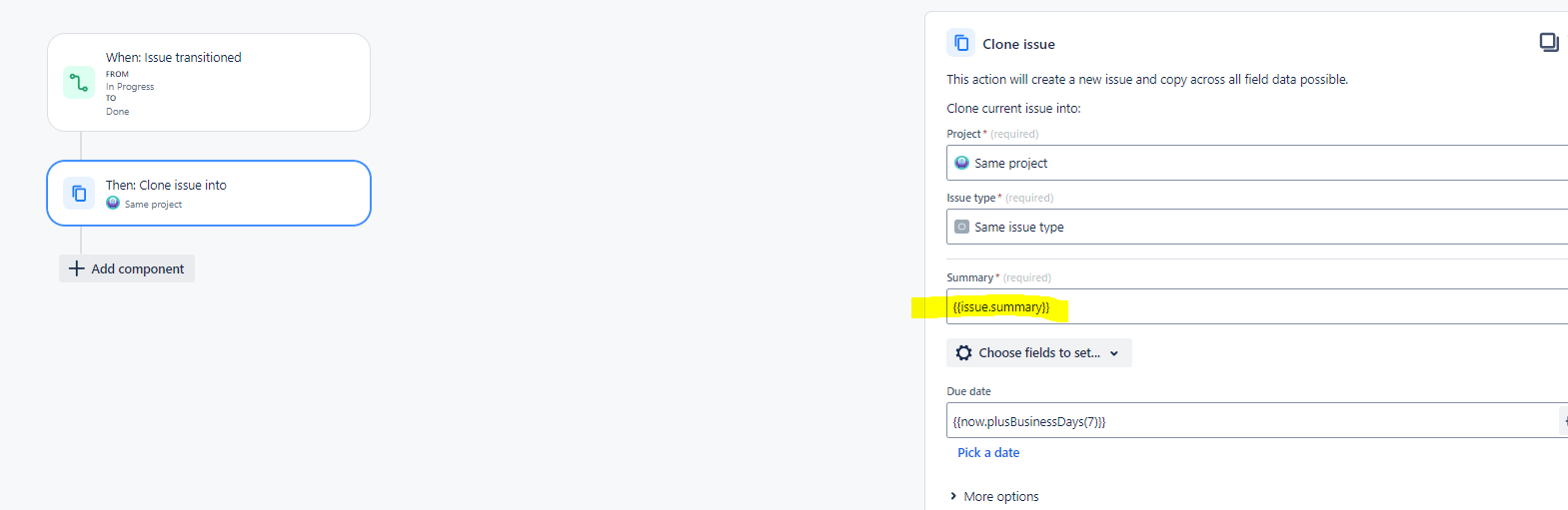 Solved Automation New Task When Current Task Moved To Don