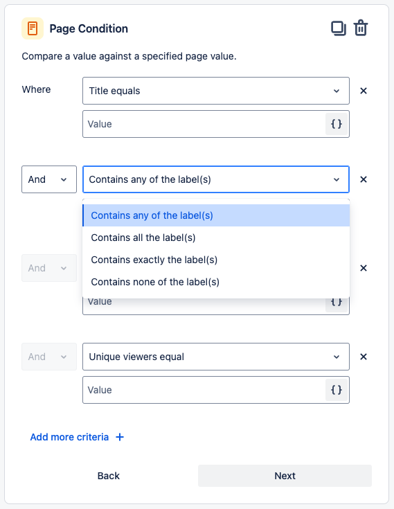 Automation for Confluence - Page Condition is here... - Atlassian Community Automation for Confluence - Page Condition is here... - Atlassian Community