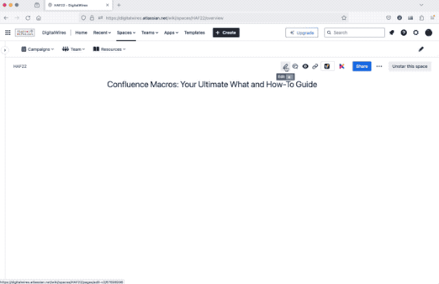 Click Customize Create A Confluence Macro Crash Atlassian Community