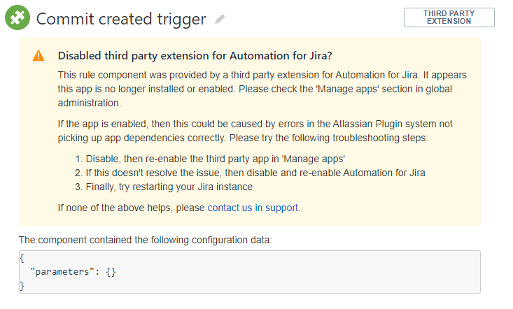 Solved Disabled Third Party Extension For Automation For 0176