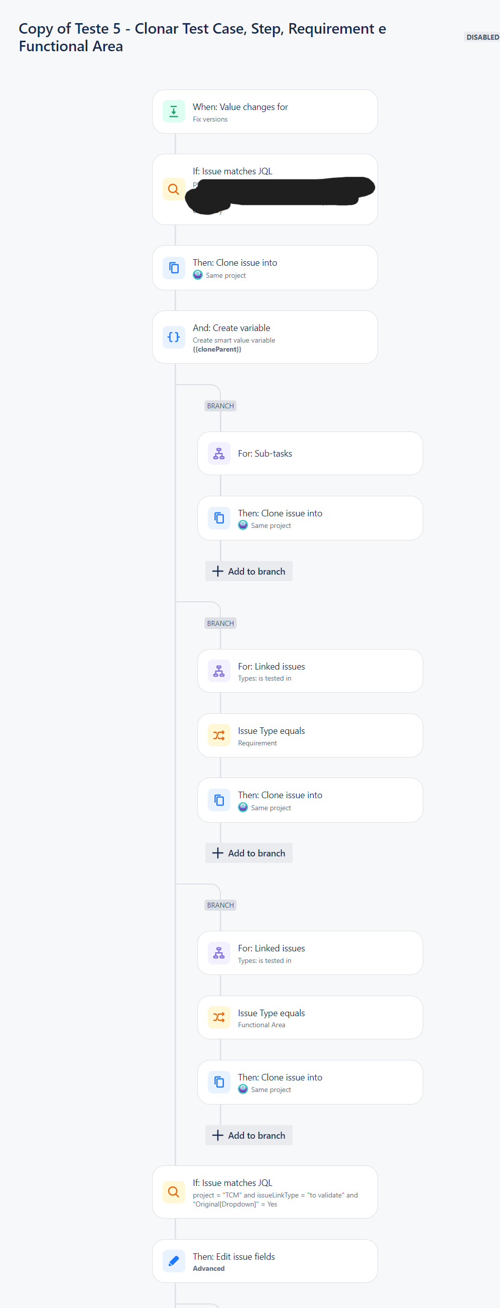 Jira Automation Linked Issues Variable Works In