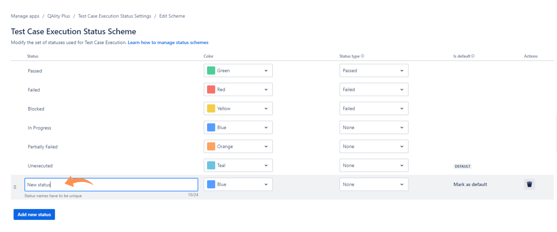 How to manage custom test case execution statuses ... - Atlassian Community How to manage custom test case execution statuses ... - Atlassian Community