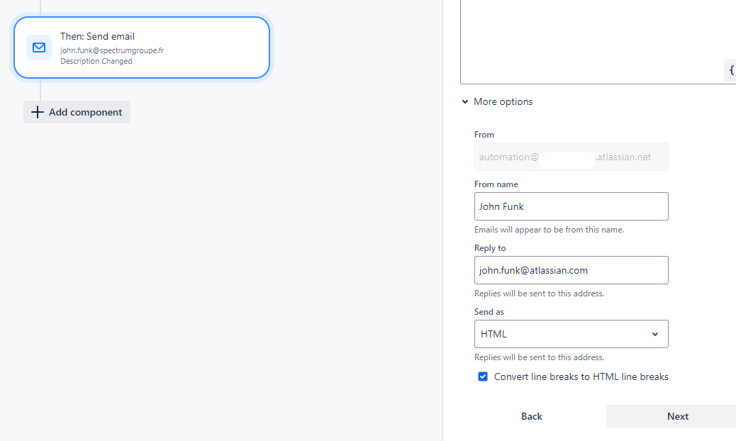 I Created An Automation Rule In Jira Service Manag