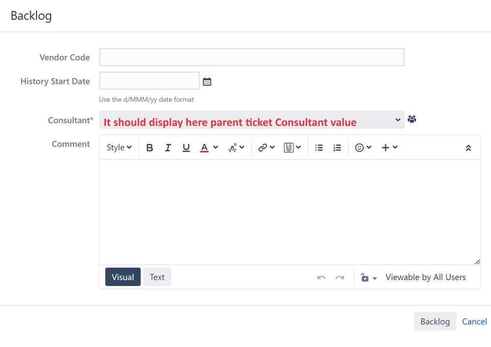 Display the parent custom field value on sub-task ...