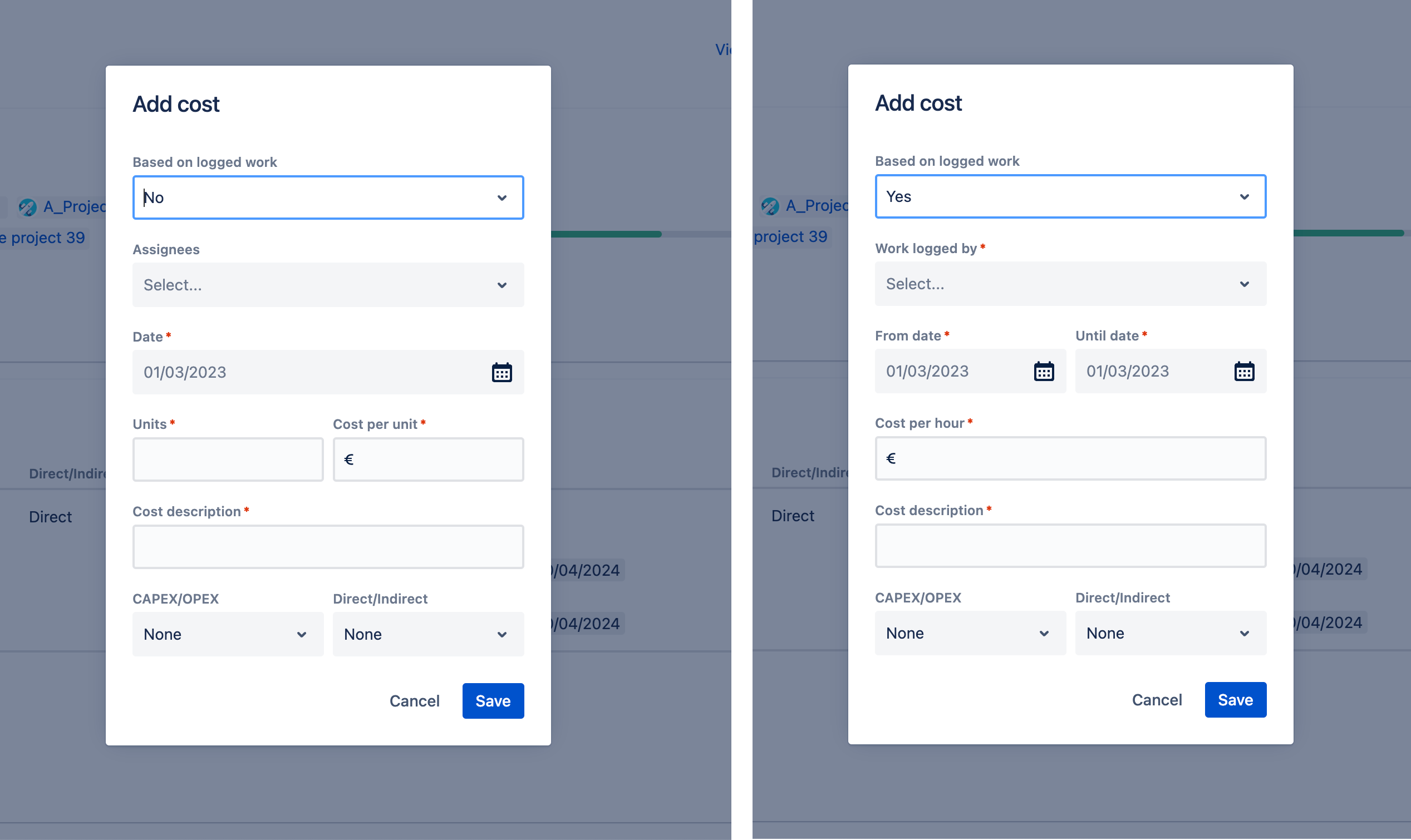 Whats The Difference And How Do We Input And Tra Atlassian Community