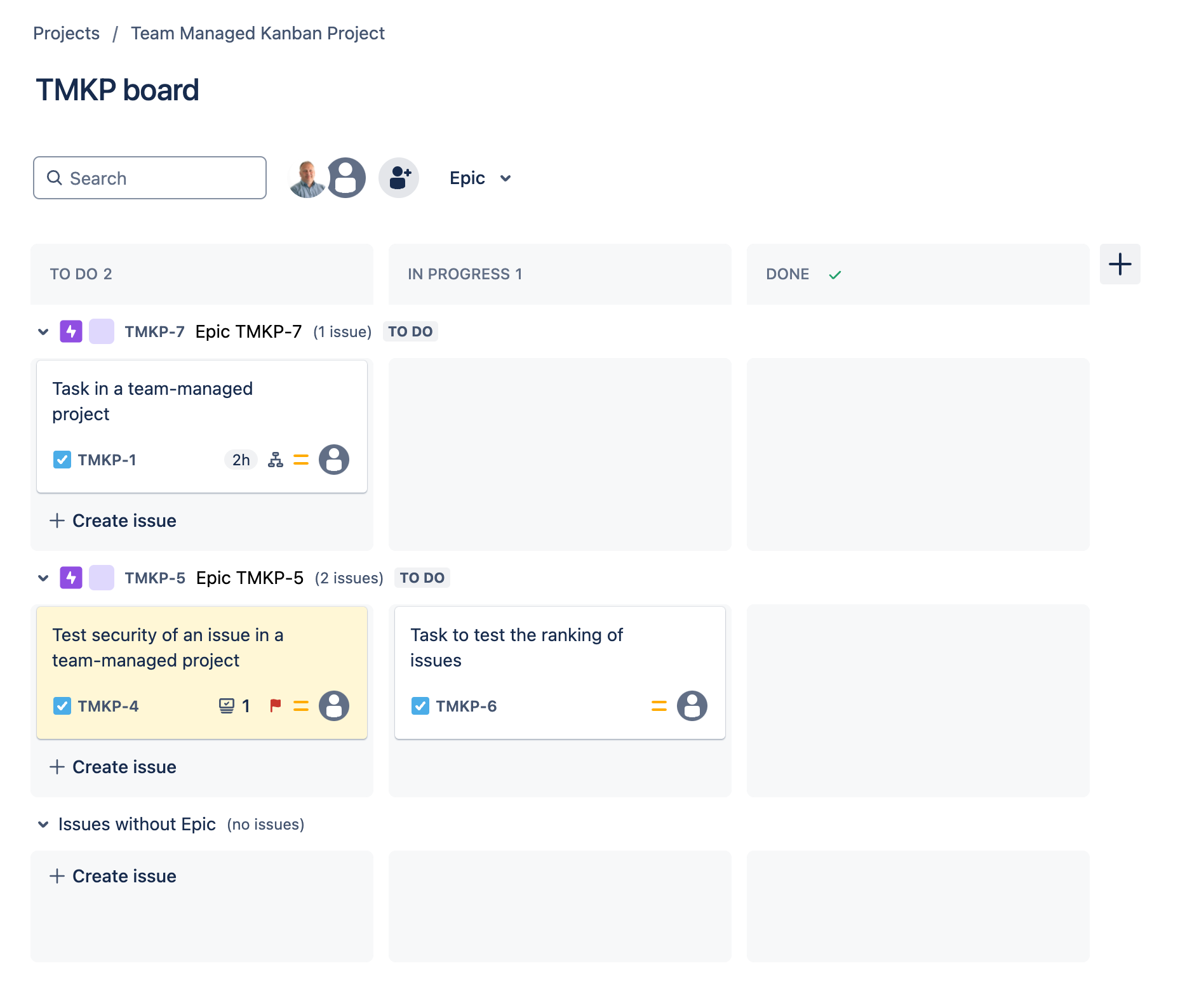 Configure Swimlanes In A Team Managed Project 
