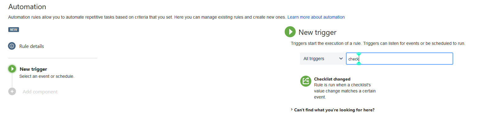 JIRA automation: when all items in checklist are d...