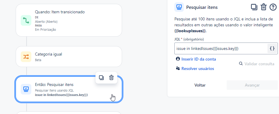 Automation For Linked Issues After A New Card Has